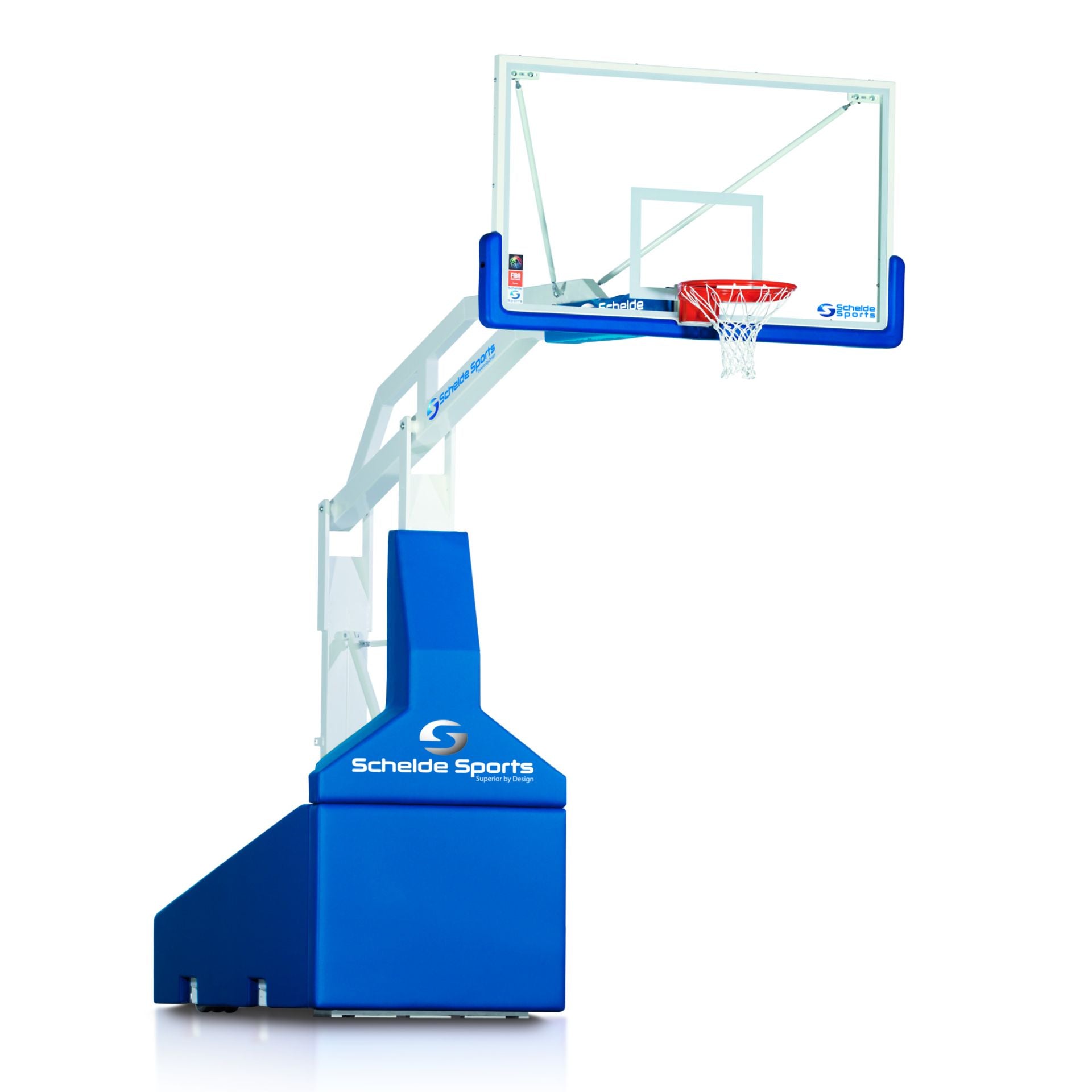 Super SAM 245 Portable Basketball Backstop – Schelde Sports Professional