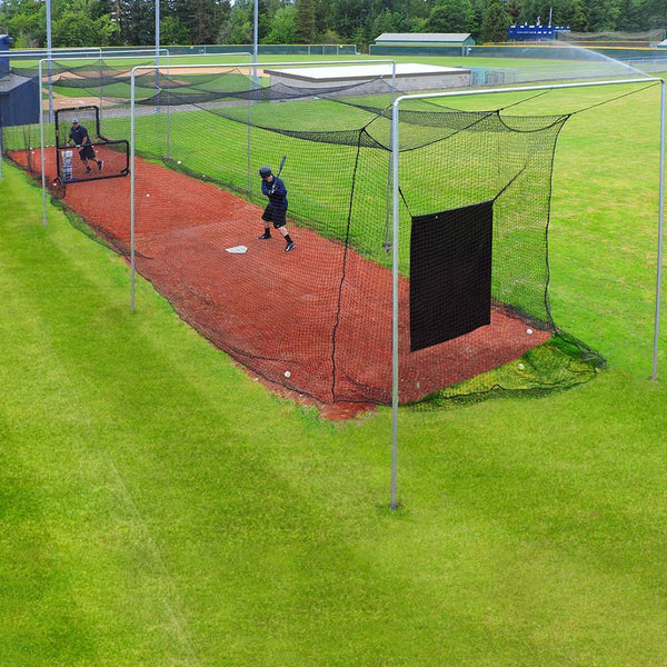 Jugs 7,920ft³ Medium Batting Cage Kit #10 – OmahaSportsAndGamesCompany