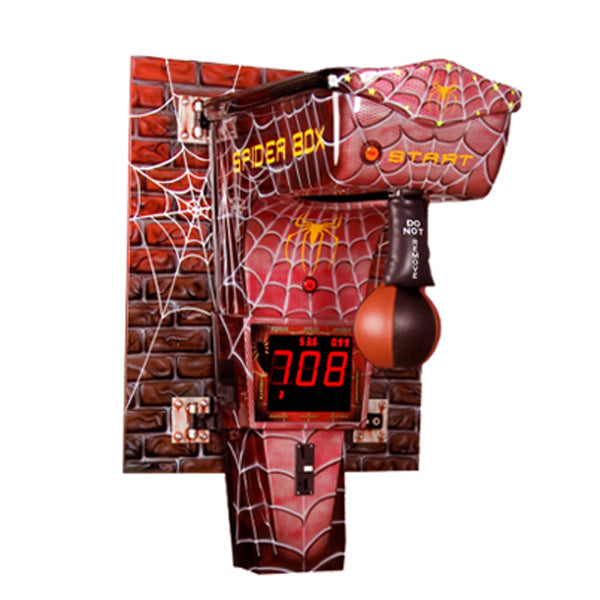 Kalkomat Spider Wall-Mounted Punching Game Machine | Compact Arcade ...