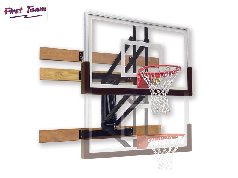 First Team VersiVector™ Wall-Mounted Basketball Hoop System – Omaha ...
